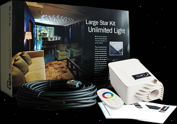 UFO Lighting - Win a star effect ceiling kit in our free competition!
